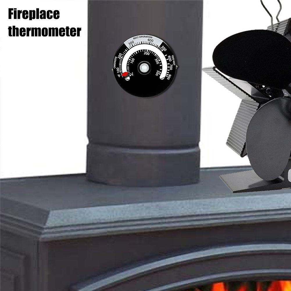 Magnetic Stove Flue Pipe Thermometer Home Fireplac... – Grandado