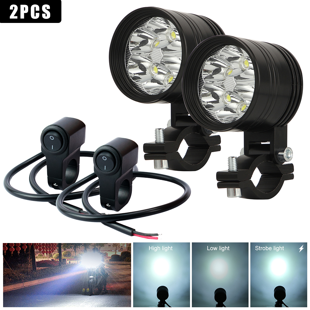 Motorcycle Led Light Headlight 6500k White Super B... – Grandado