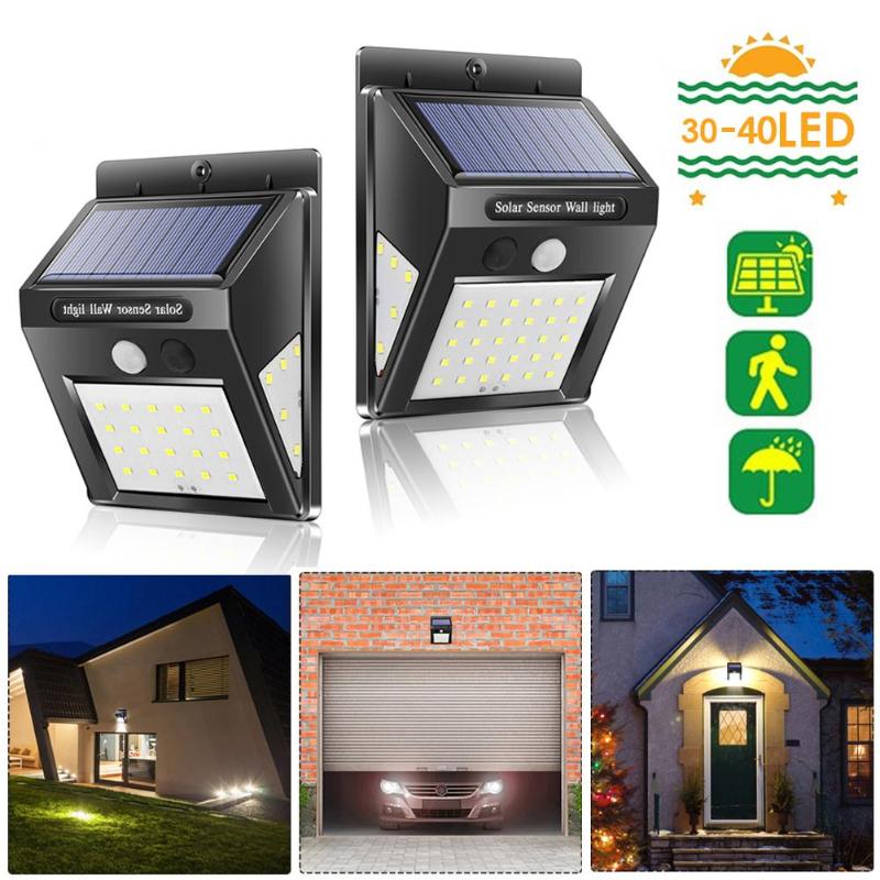 Solar Lampen Wasserdicht PIR Motion Sensor Outdoor... – Vicedeal