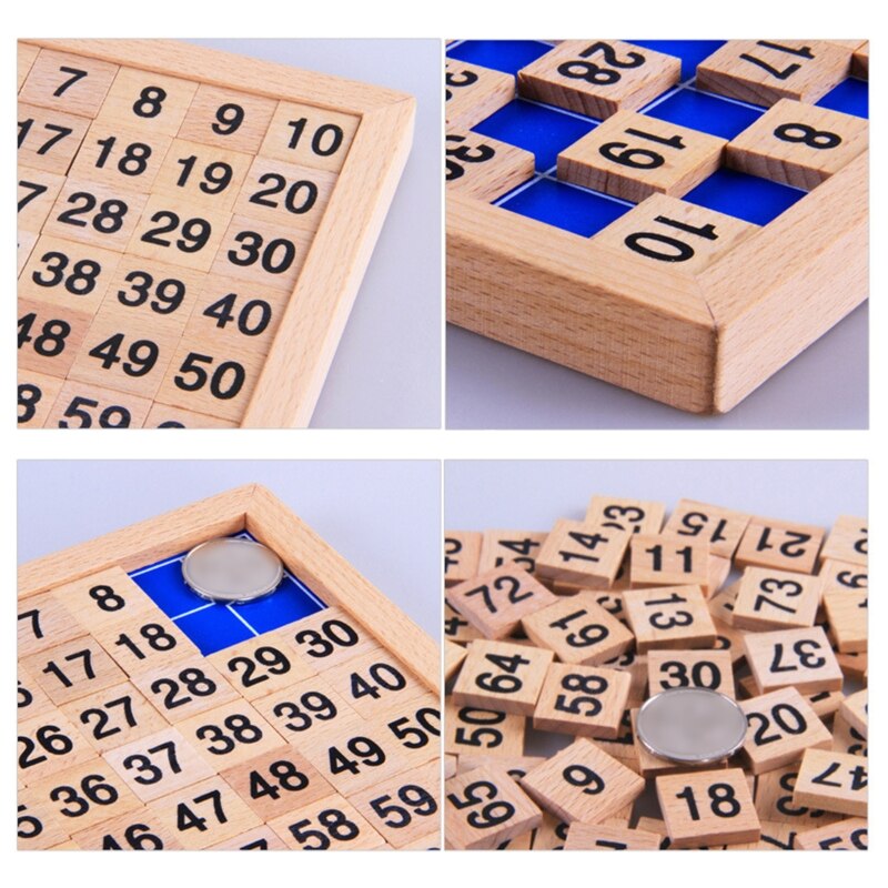 Children's Simulated Puzzle Wooden Counting Ed... – Grandado