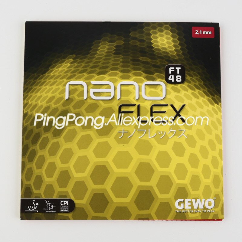 GEWO Nano FLEX FT48 Table Tennis Rubber (Made in G... – Vicedeal