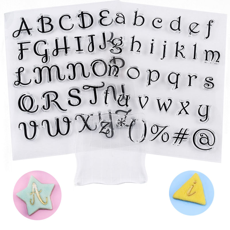 Fais Du Letters Stamp For Cookies Cake Sweet Decor... – Vicedeal