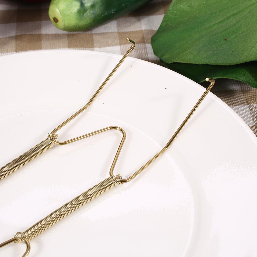 Plate Spring Wall Hanger Metal Wire Gold Bar Bowl ... – Vicedeal