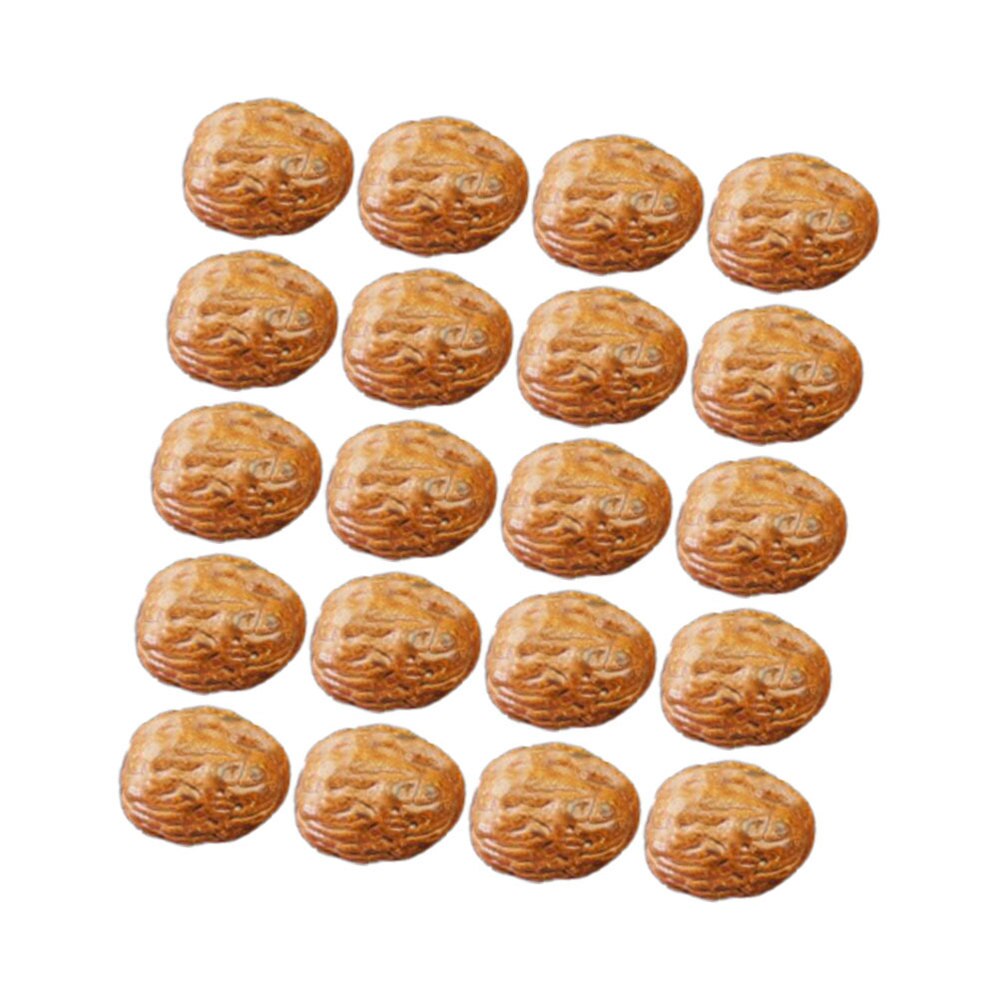 20Pcs Simulation Walnuts Models Lifelike Nut Ornam... – Grandado