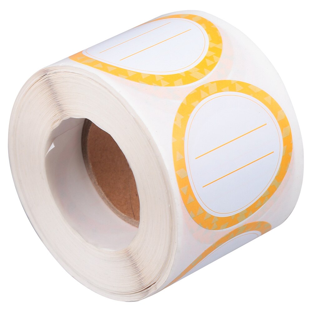 1 Roll Beschrijfbare Label Stickers Blank Label St... – Vicedeal