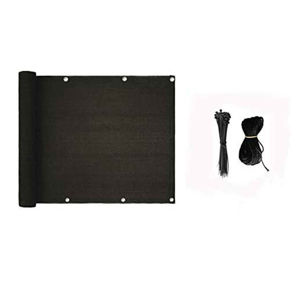 Home Balcony Privacy Screen with Grommets Fence De... – Grandado