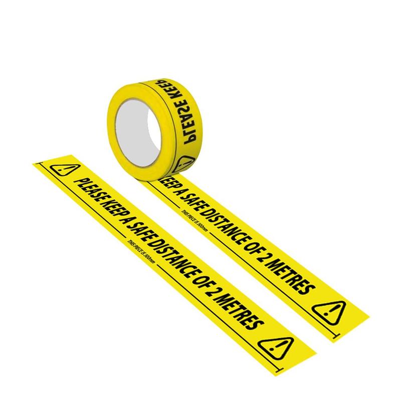 1roll Floor Marking Tape "please Keep A Safe Dista... – Grandado