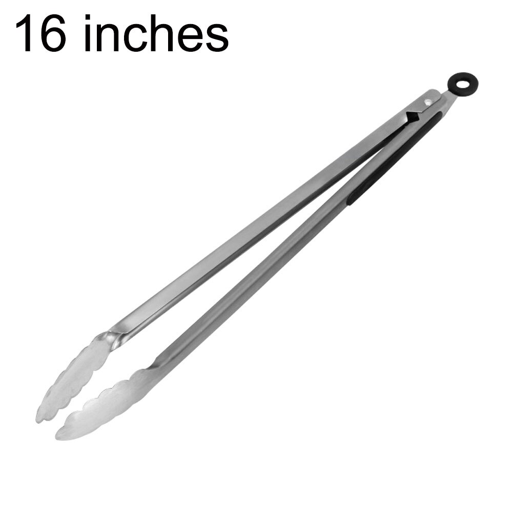 9/12/16/16inch Rvs BBQ Tang Keuken Barbecue Eten S... – Vicedeal