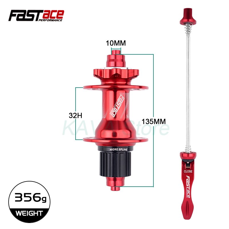 Fastace 12 S Hub DA201 Lager Schijfrem Fiets Quick... – Vicedeal