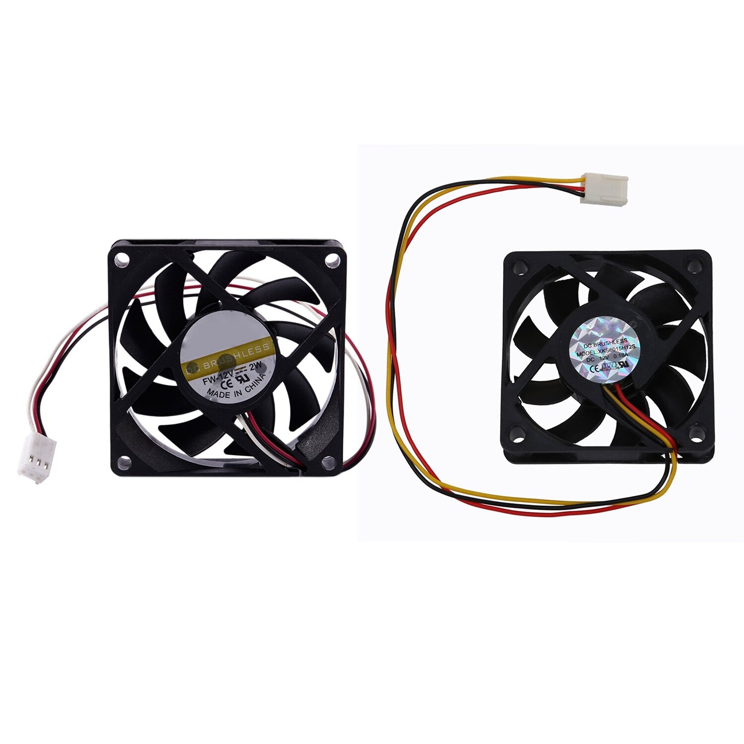 CPU Fan Radiator Fan 60 X 60 Mm Box Computer - Bla... – Vicedeal