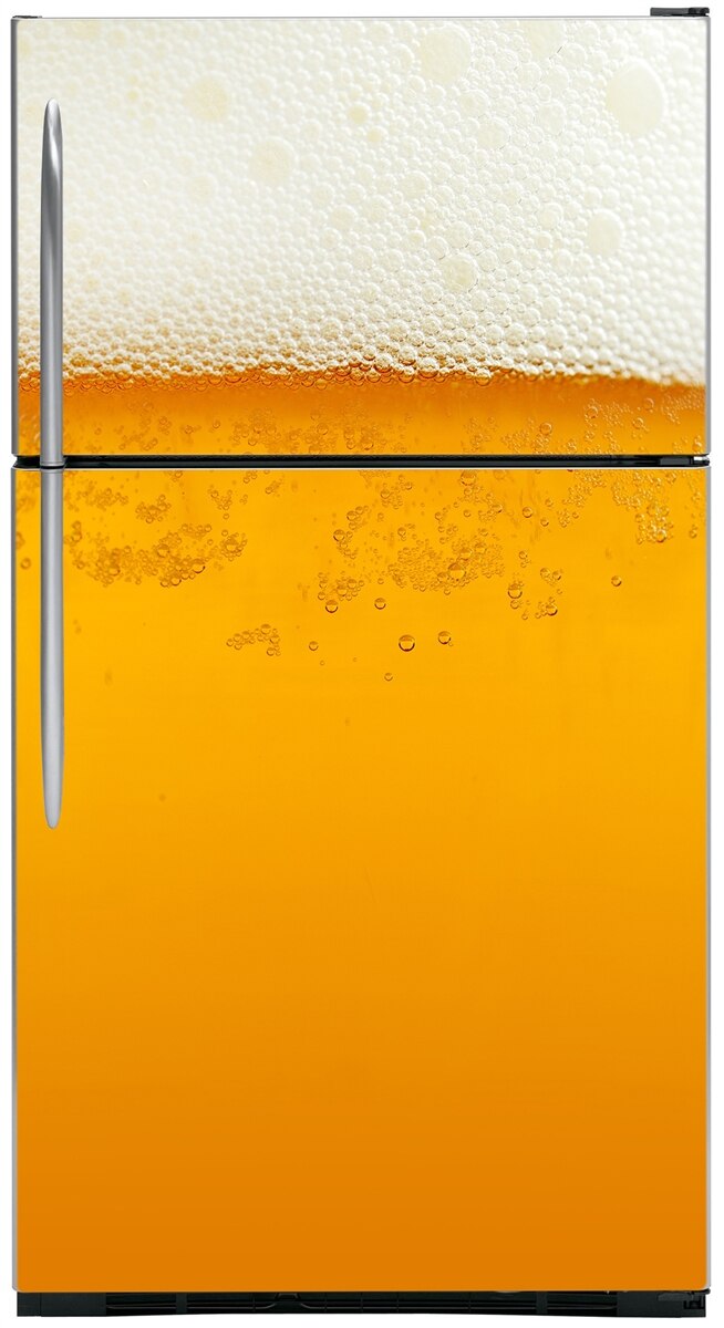 3D Cold Beer Bar Art SelfAdhesive Refrigerator Sti... – Grandado