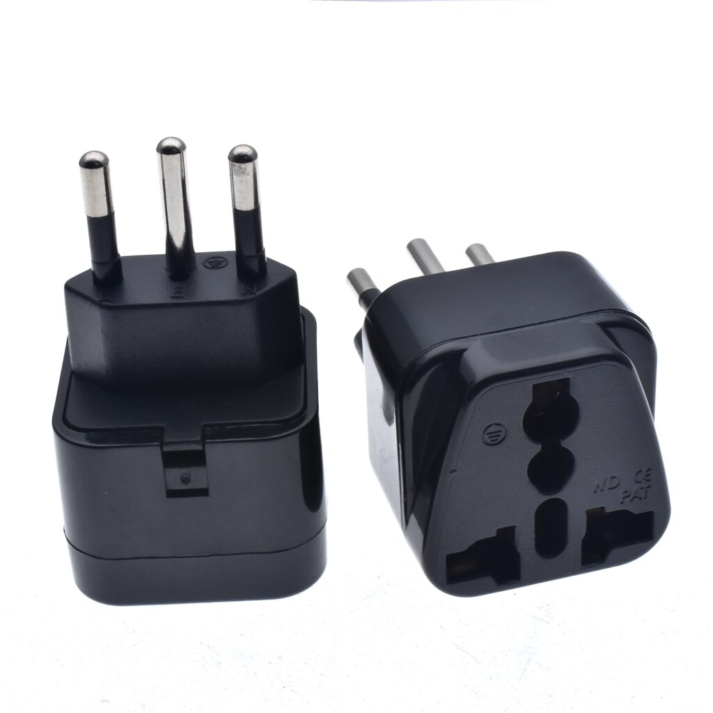 3pin Brazilian AC Power Plug UK/US/EU To Brazil Br... – Grandado