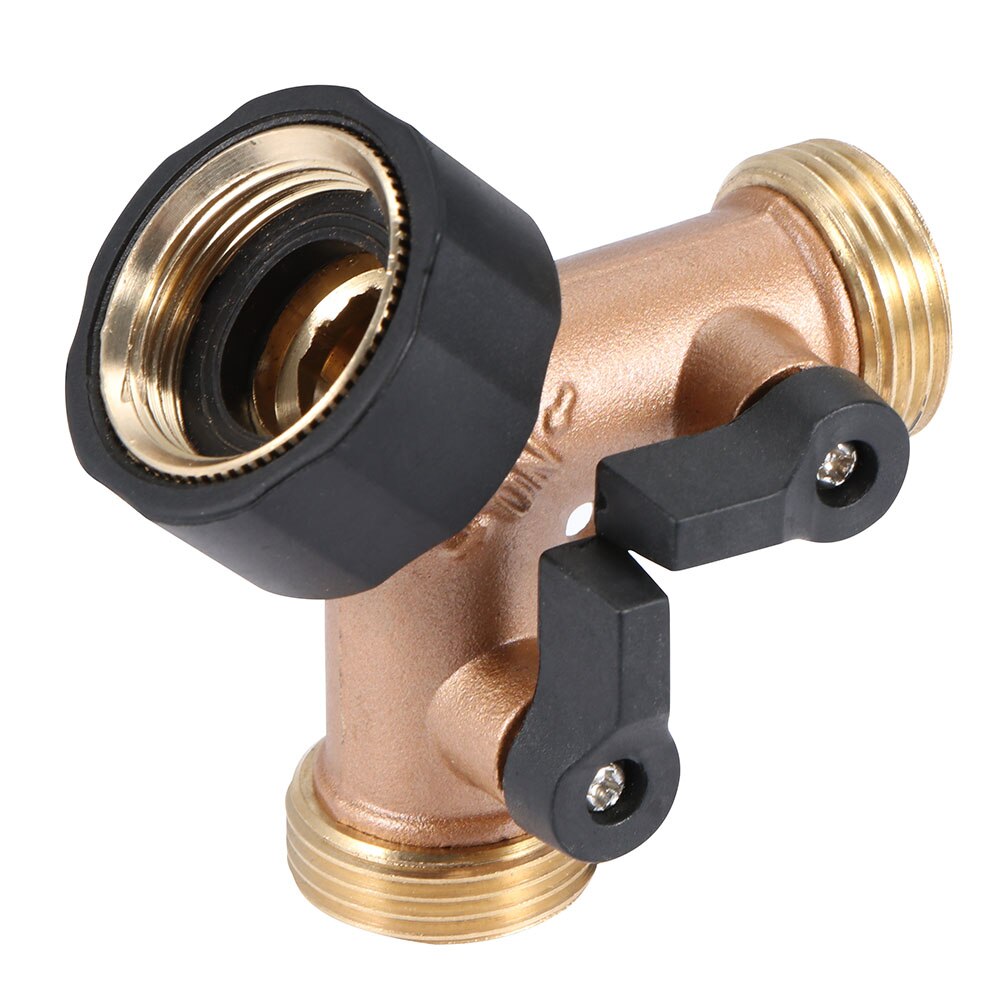 Garden Hose Splitter 2/4 Way Tap Hose Connectors W... – Vicedeal