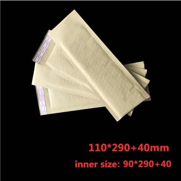 50pcs Long Style Kraft Paper Packaging Bubble Mail... – Grandado