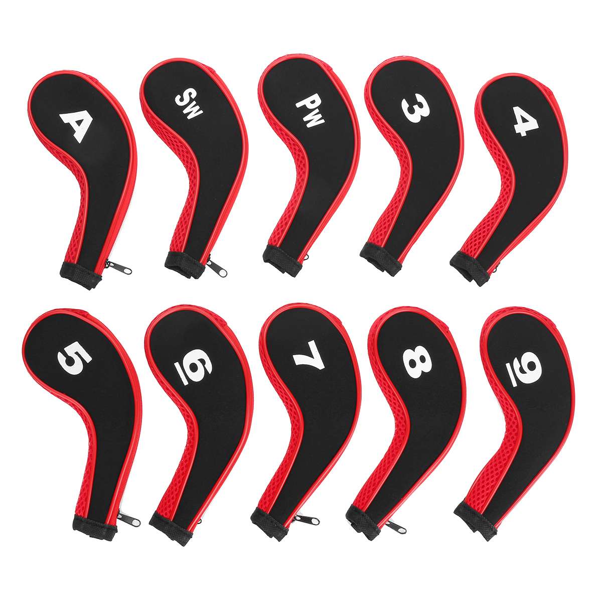 10 Stks/set Golf Hoofd Covers Driver 5 Kleur Profe... – Grandado