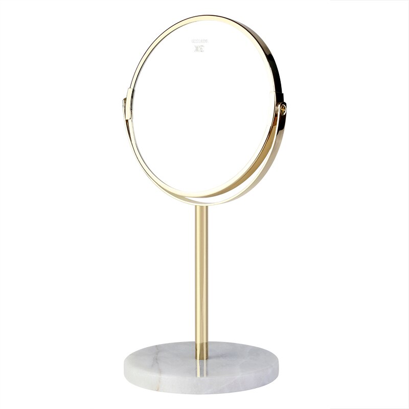 A1 Marble tabletop mirror double-sided vanity mirr... – Vicedeal