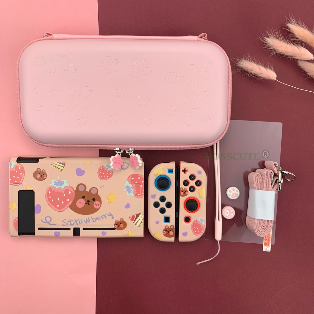 Cute Pink Sakura portable Storage Bag Travel Carry... – Grandado