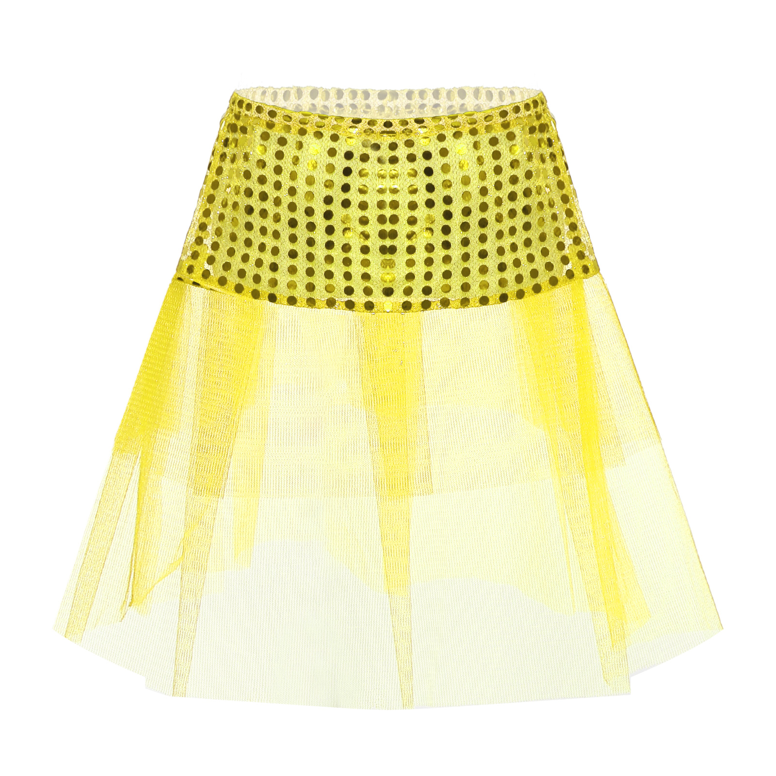 Kids Meisjes Fonkelende Pailletten Mesh Tutu Rok B... – Grandado