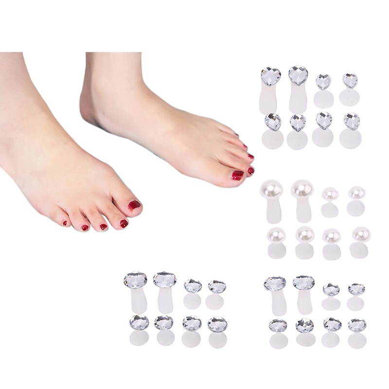 8Pcs Soft Silicone Toe Separator Modeling Foot Fin... – Vicedeal