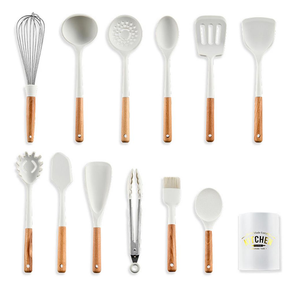 12Pcs Silicone Keukengerei Kookgerei Set Hittebest... – Vicedeal
