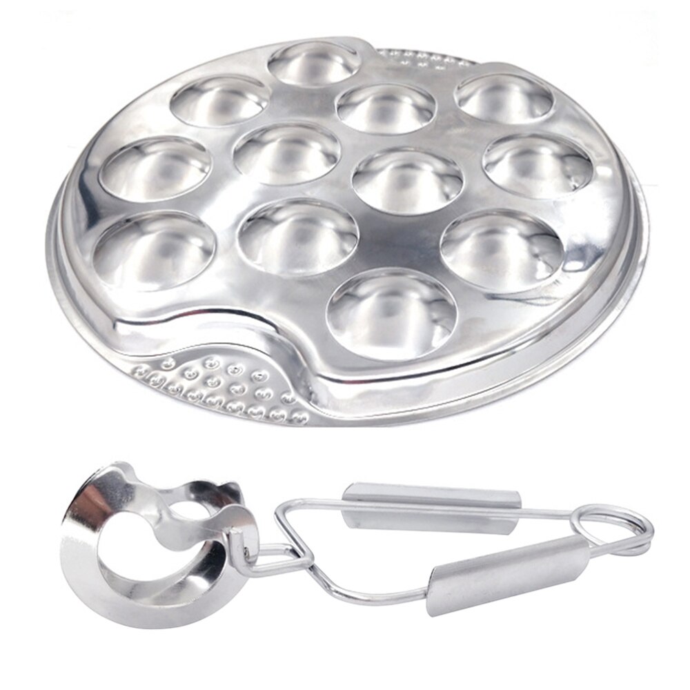 1 Set of Snail Plate Serving Plate Stainless Steel... – Vicedeal