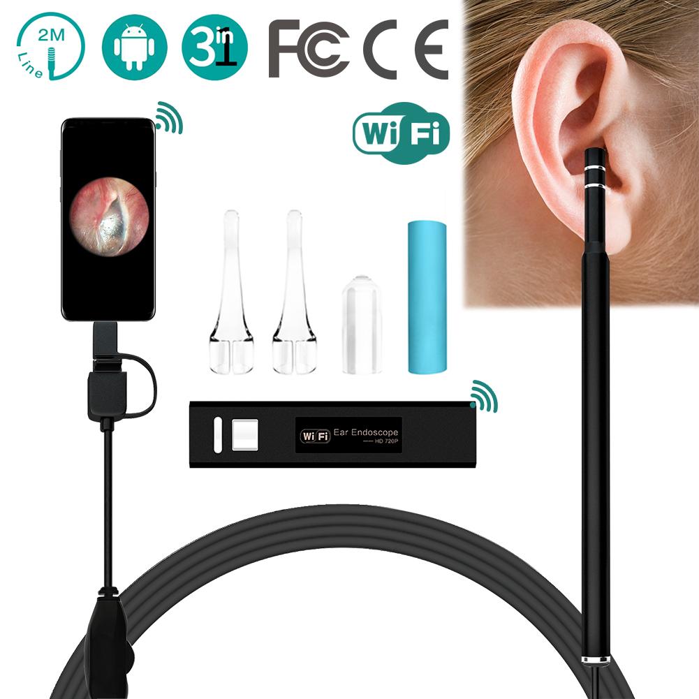 WIFI Visual Earpick Endoscope for Children Ear Oto... – Grandado