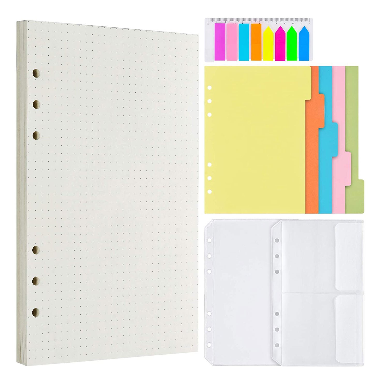 A6 Navulbare Notebook Planner Organizer Met 45 Ref... – Vicedeal