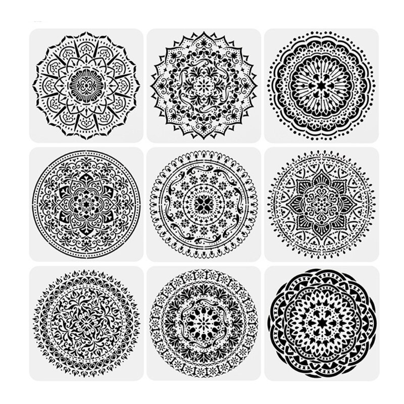 43pcs Mandala Dotting Pen Tools Set Stencil Ball S... – Vicedeal