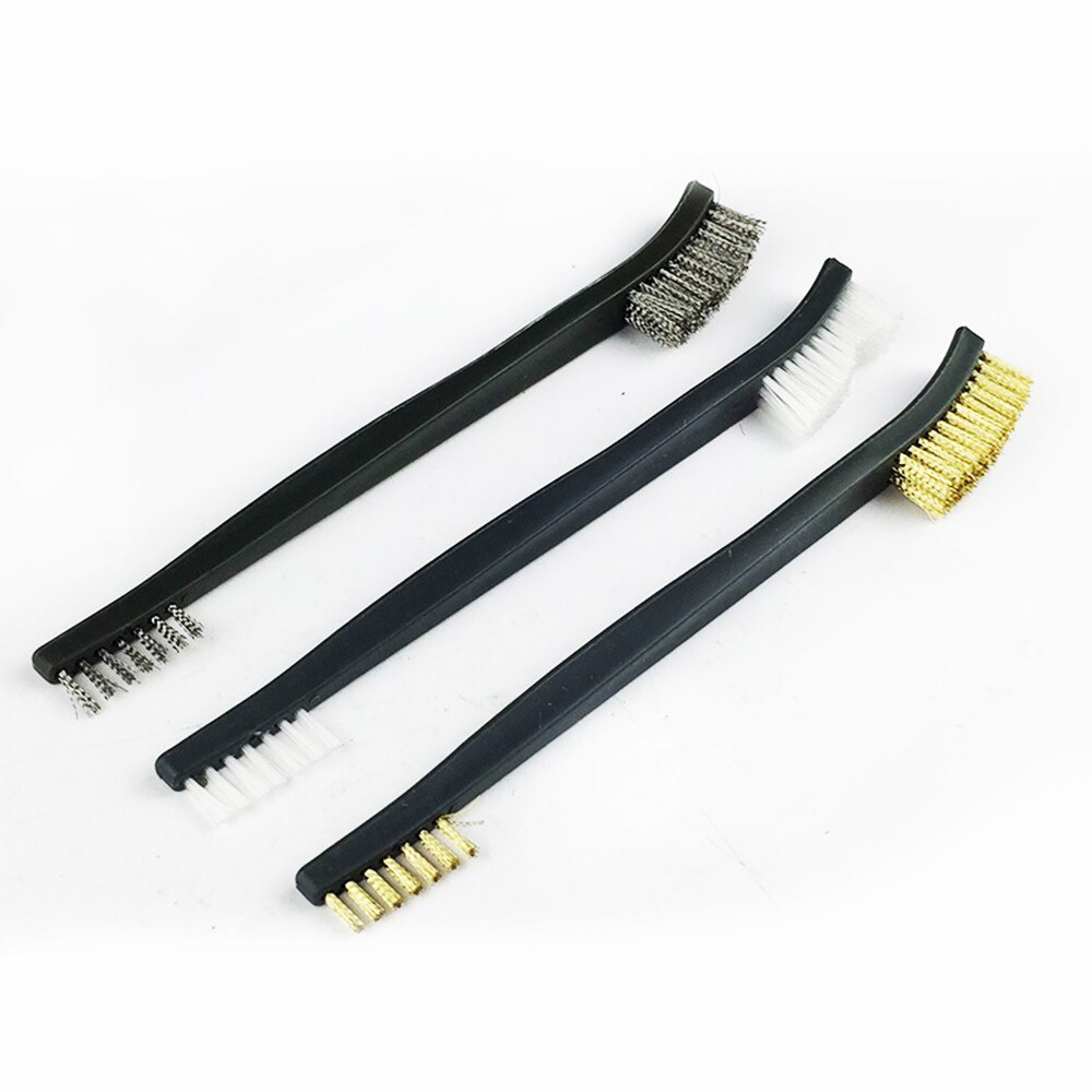 3pcs Steel Mini Double-end Wire Polishing Brush Me... – Grandado