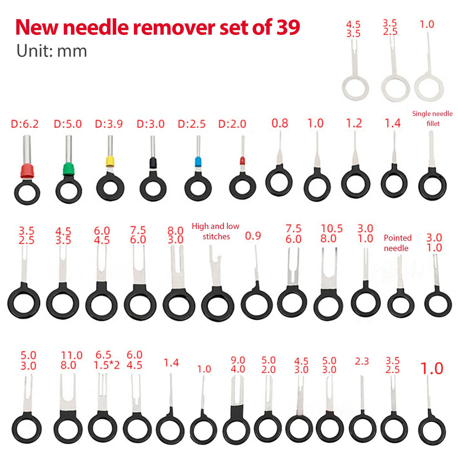 72PCS Wire Terminal Removal Tool Car Electrical Wi... – Vicedeal