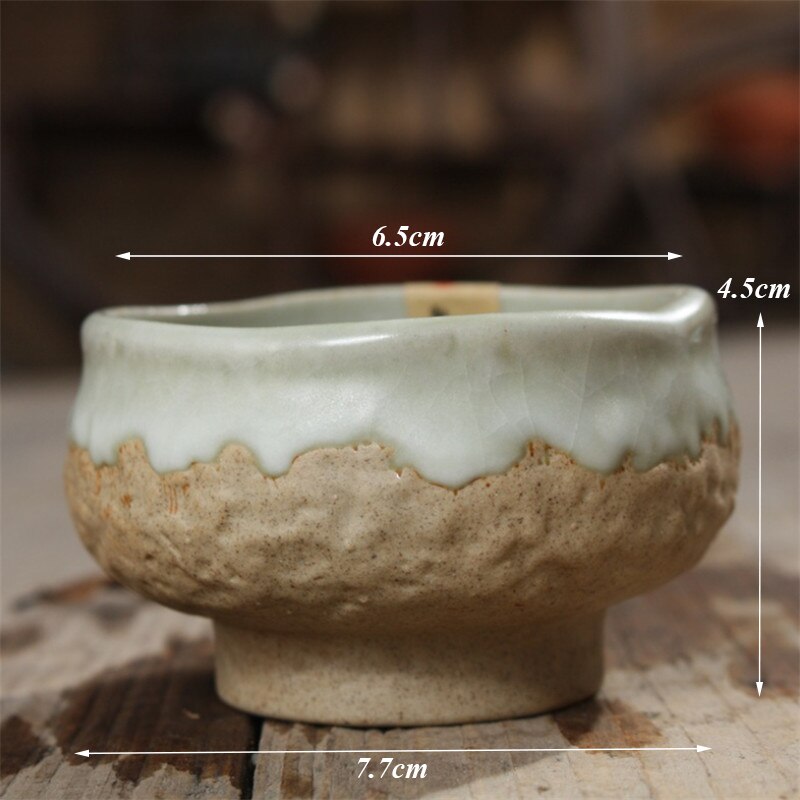 Japanese Handmade Coarse Pottery Pu'er Tea Bowl Ce... – Vicedeal