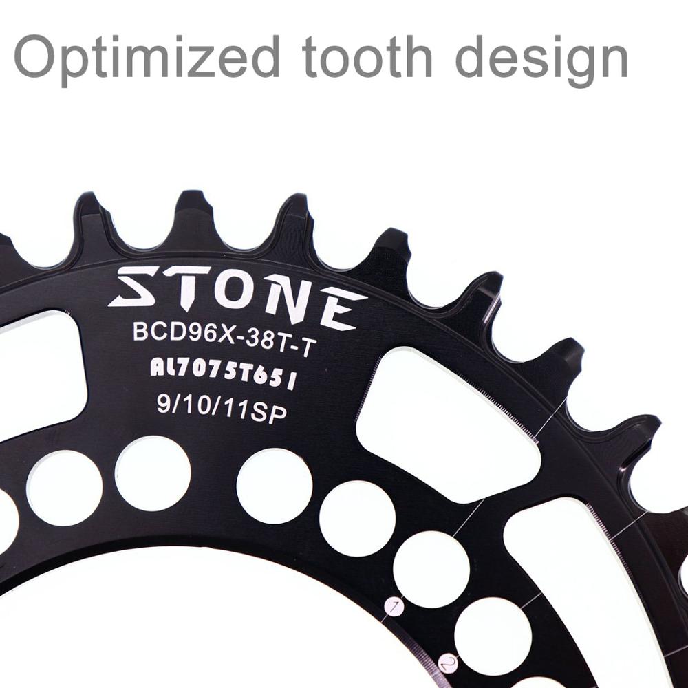 Stone Chainring 96 BCD Oval for Shimano M6000 M700... – Vicedeal