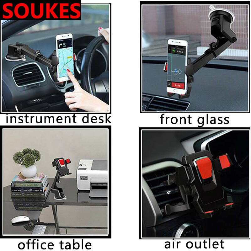 Auto Venster Telefoon Houder Voor iPhone Samsung H... – Grandado