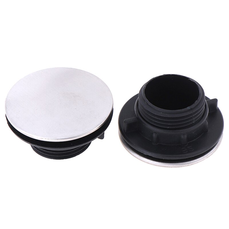 2Pcs Stainless Steel Sink Tap Hole Cover Kitchen F... – Vicedeal