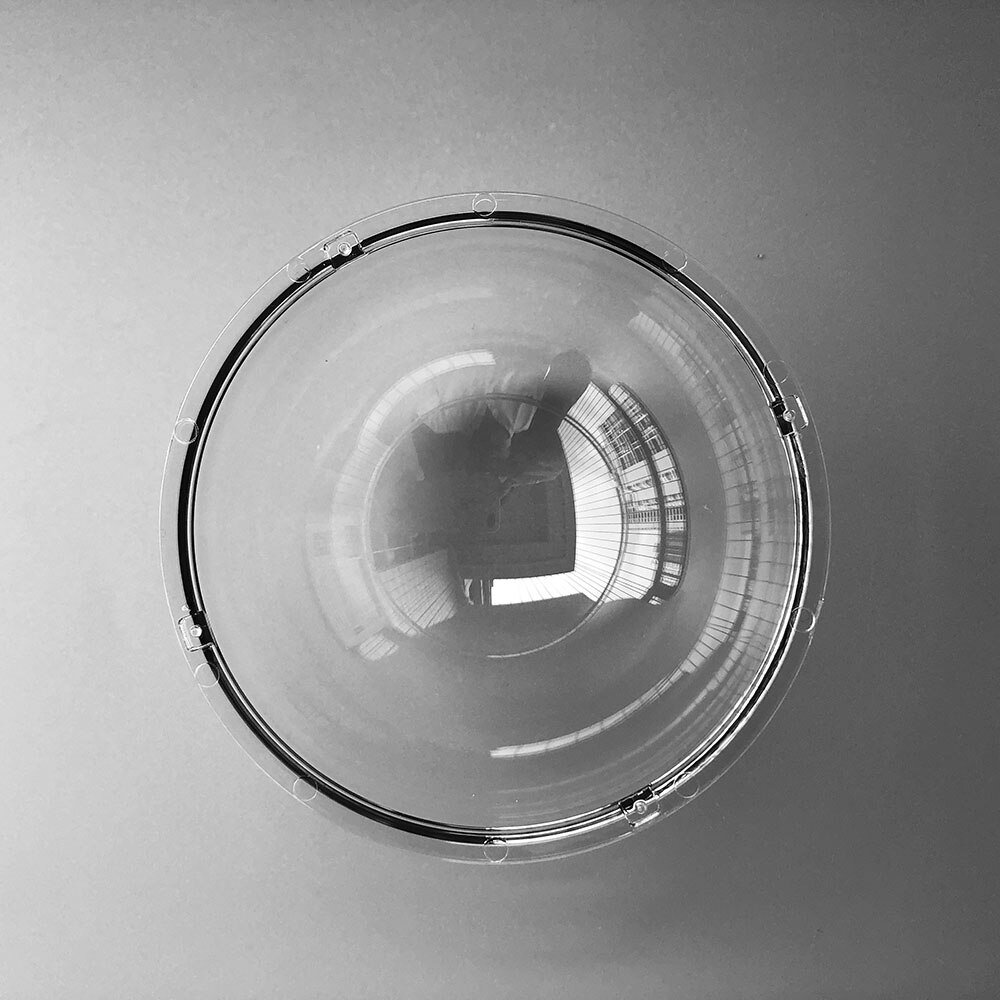 3.35 Inch Transparent Acrylic Dome Hikvision Samsu... – Vicedeal