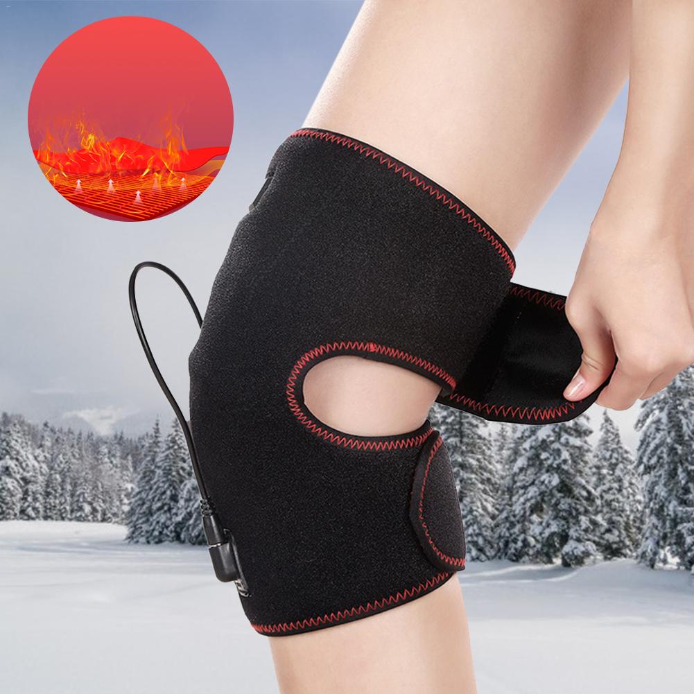 Heat Therapy Knee Brace Wrap Heating Pad Compress ... – Grandado