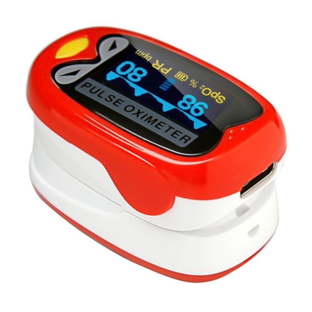 Blod ilt monitor finger puls oximeter iltmætning m... – Grandado