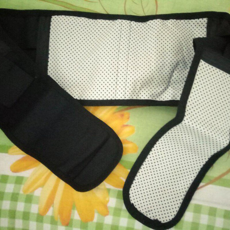 Black Magnetic Therapy Self-heating Belt To Keep W... – Grandado