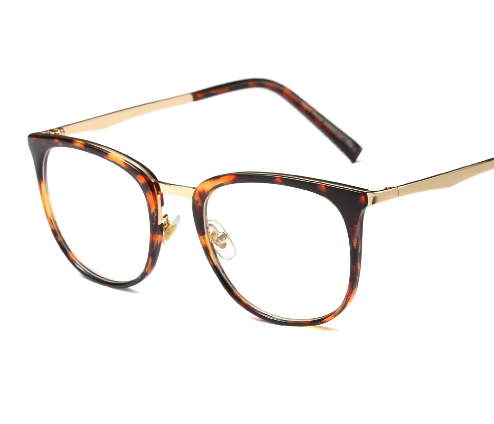 Transparent Square Glasses Frames For women White ... – Grandado