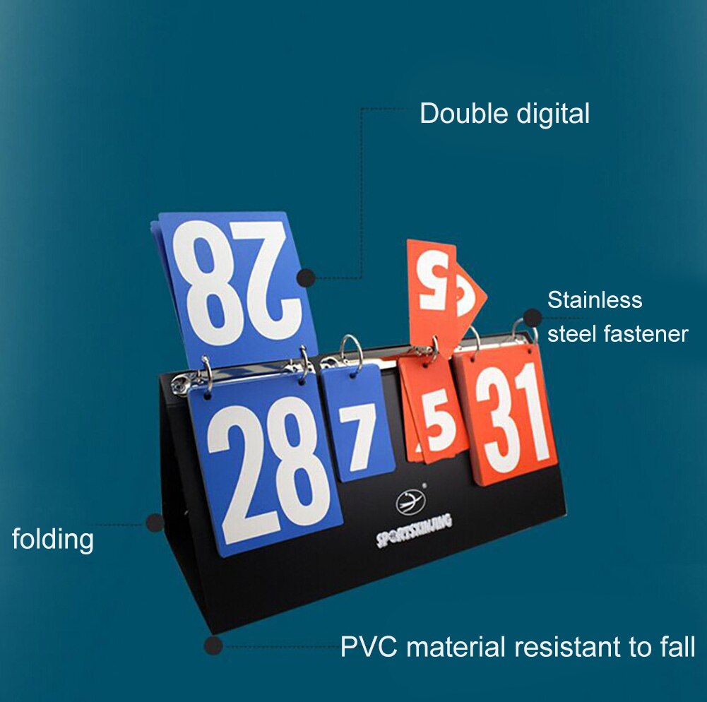4-Digit Score Recording Basketball Badminton Table... – Vicedeal