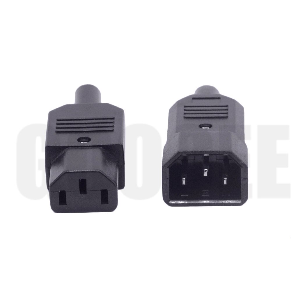 IEC320 C14 UPS plug Man Vrouw Stekker Connector Ne... – Grandado