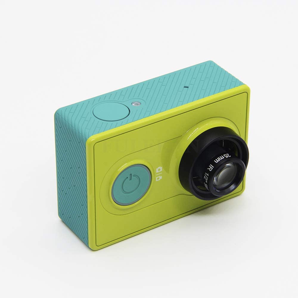 5MP Action Camera Lens 25mm Fixed M12 1/2 Inch IR Filter for Gopro ...