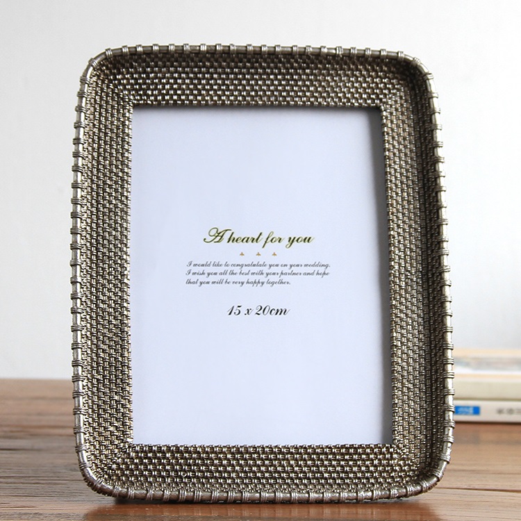 Square Resin Photo Frame Geometric Stereo Photo Fr... – Grandado