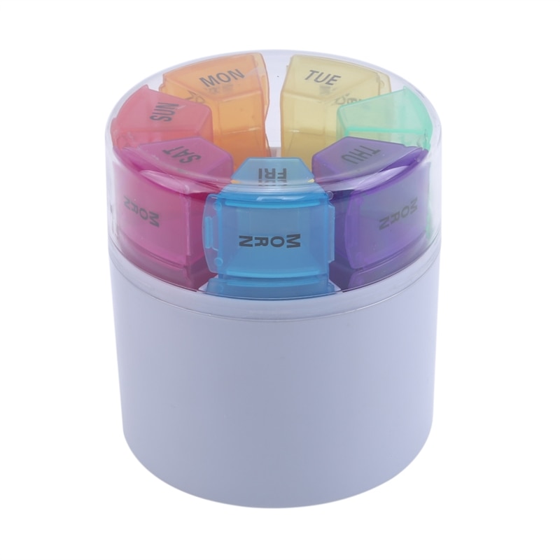 Portable 28 grid small medicine box portable mini ... – Grandado