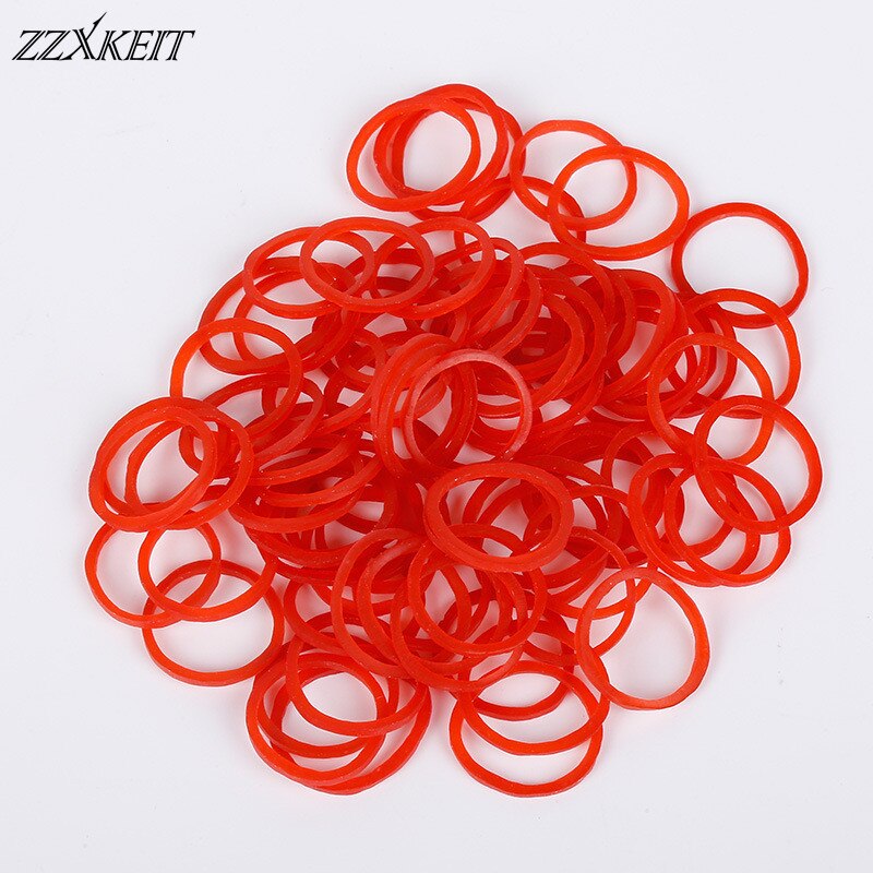 16*1.4mm Red Office Rubber Ring Rubber Bands Stron... – Grandado