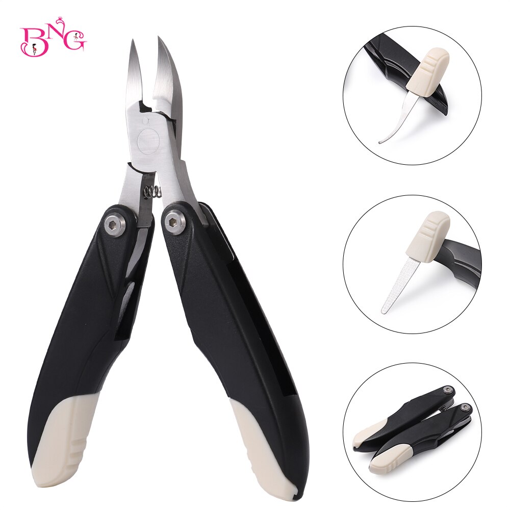 3 in1 Toe Clippers Cutter Spoon Shaped Toenail Cle... – Grandado