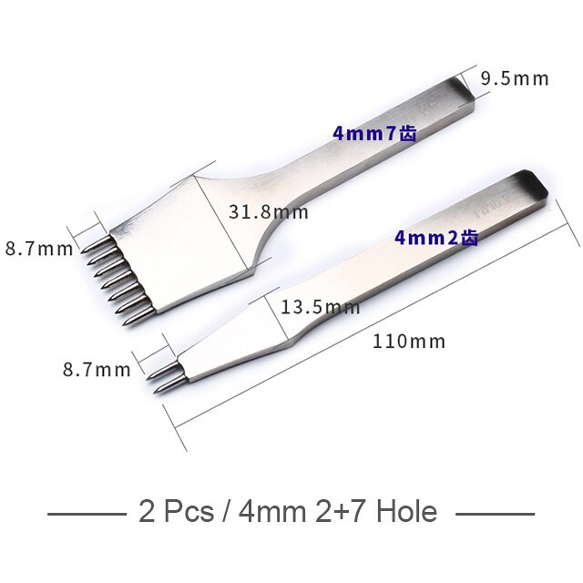 Round Leather Stitching Cutting Handmade Work Punc... – Grandado