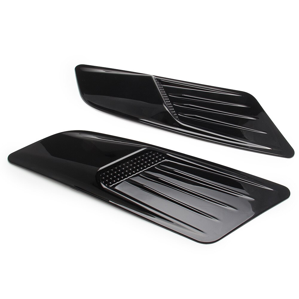 1Pair Front Hood Air Intake Trim Scoop Vent Guards... – Grandado