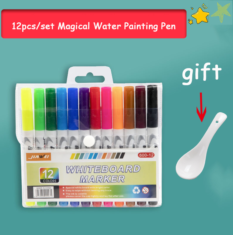 12pcs/set Magical Water Painting Pen Water Floatin... – Grandado