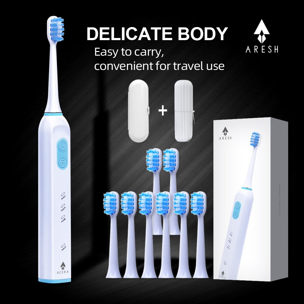 Brush Automatic ARESH A1 Electric Toothbrush Smart... – Grandado
